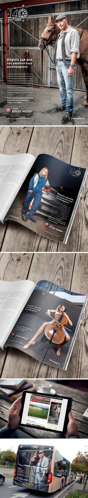 140 ans de Voyages Emile Weber : une campagne qui rend hommage à ses ...