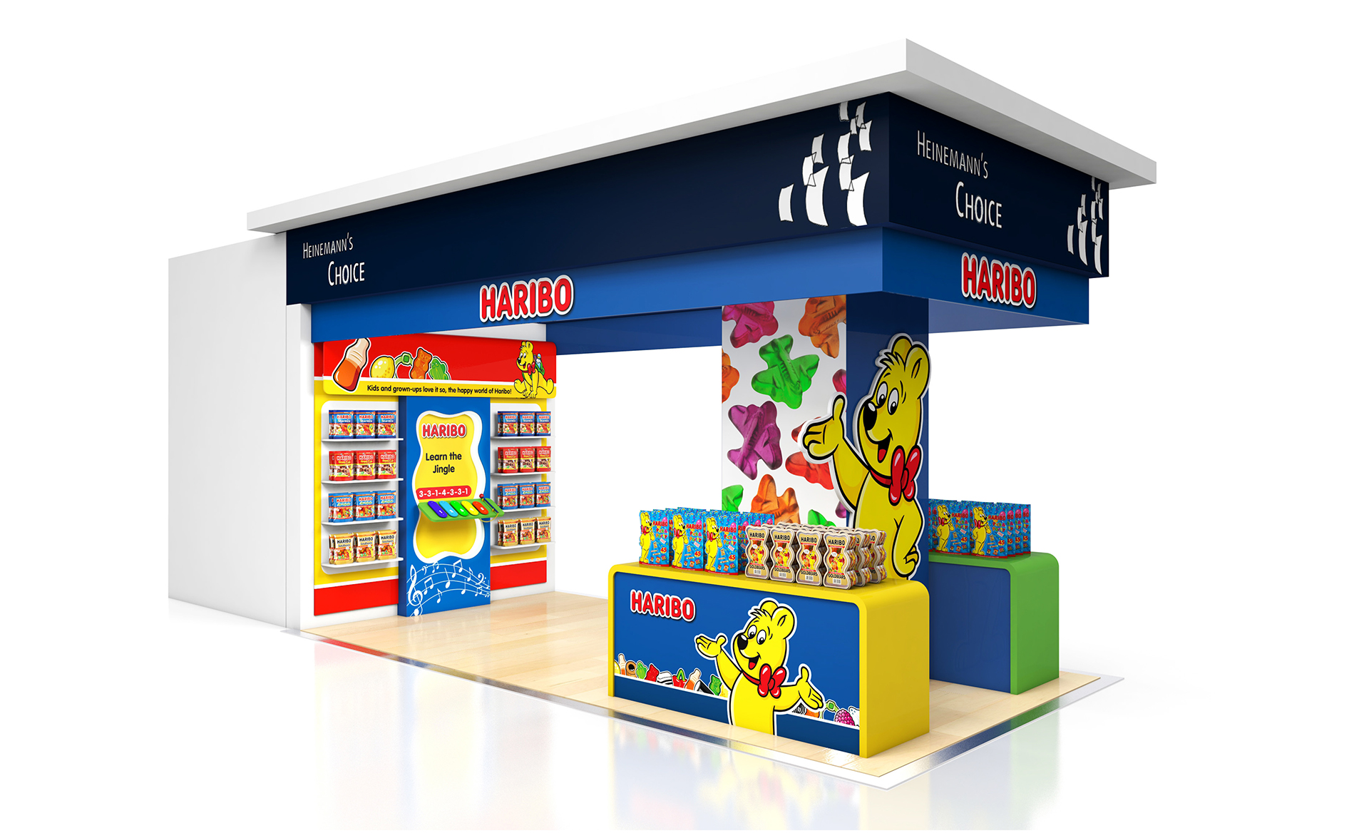 Haribo voyage avec Piranha – adada