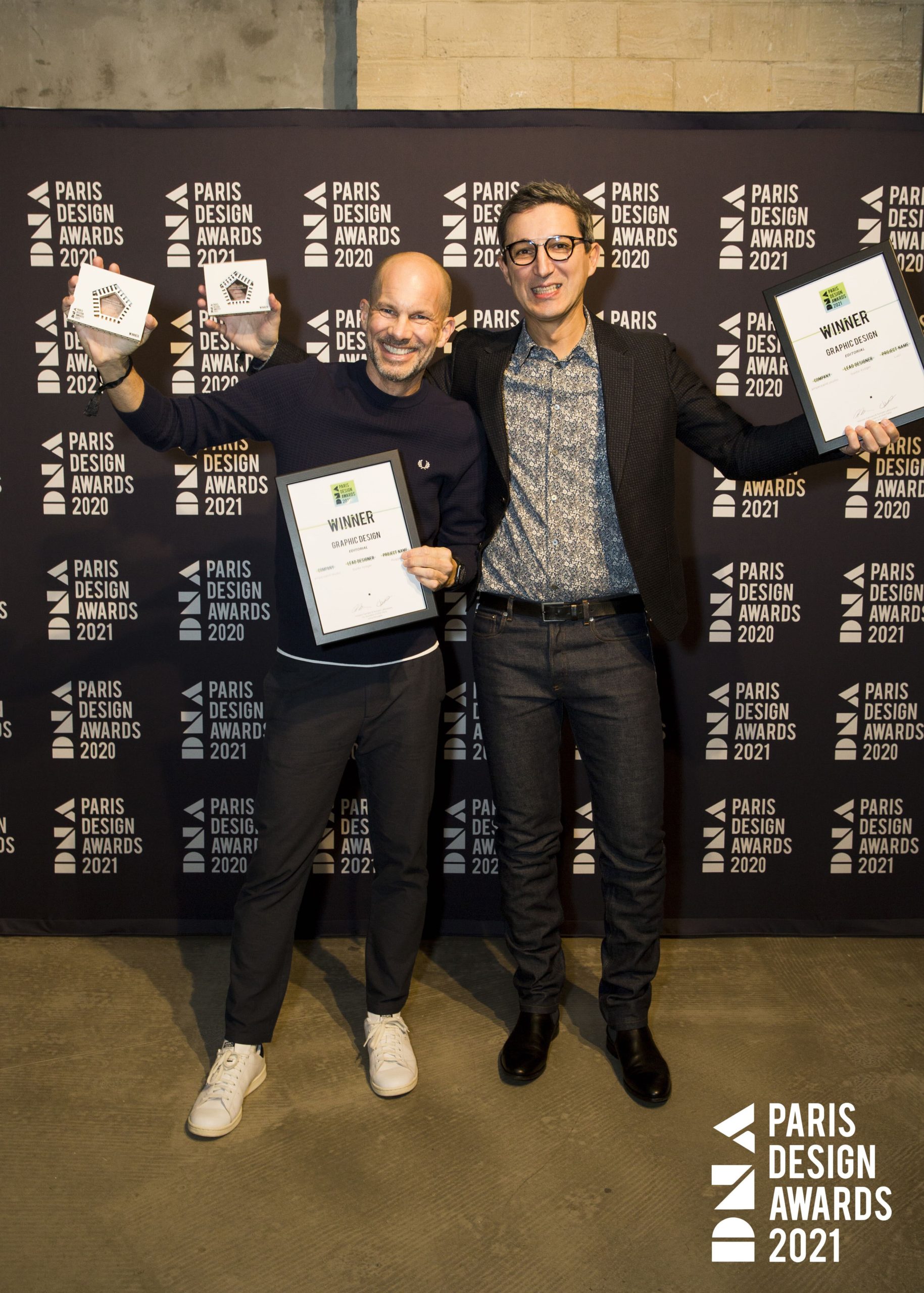 Des Luxos s’enjaillent aux DNA Paris Design Awards 2021 – adada