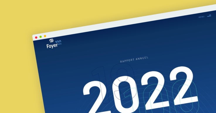 À 100 ans, Foyer Group pense digital first pour son rapport annuel avec h2a – adada