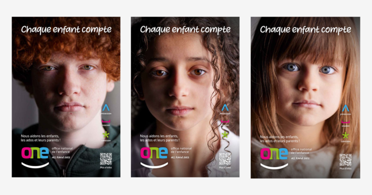 L’Office national de l’enfance (ONE) en campagne avec ID+P – adada