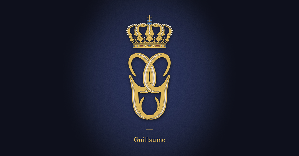 Le monogramme du Grand-Duc Guillaume confié à Yolande Koster-Kaiser du ...